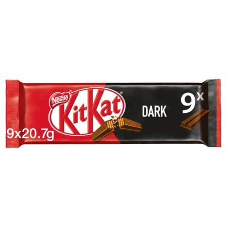 Kitkat Dark 2 Fingers (9 Pack) UK Price in Bangladesh | SevenOne